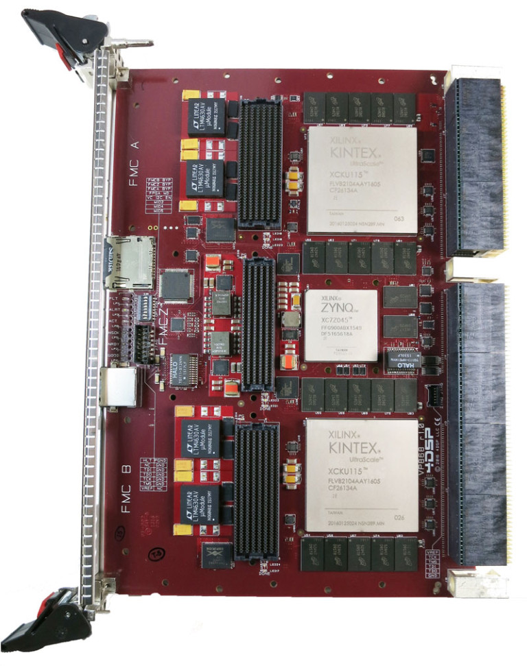 VP868 Dual UltraScale 6U VPX - Dedicated Systems