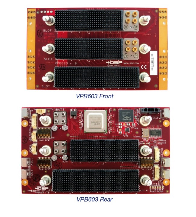 Flex VPX - VPB603 | 3-Slot 3U VPX Backplane - Dedicated Systems